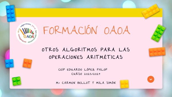 FORMACIÓN OAOA INFANTIL Y PRIMER CICLO | Genially