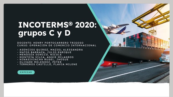 Incoterms | Genially
