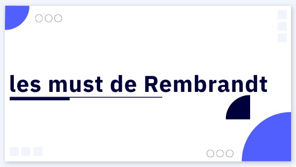 les must de rembrandt Hans Haacke | Genially