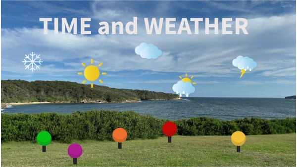 Time and weather | Genially