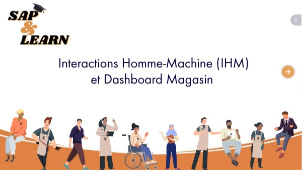 Interactions Homme-Machine (IHM) et Dashboard Magasin