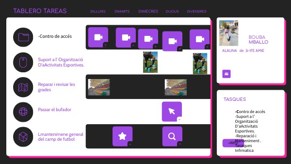TABLERO TAREAS | Genially