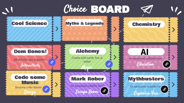 Activity board | Genially