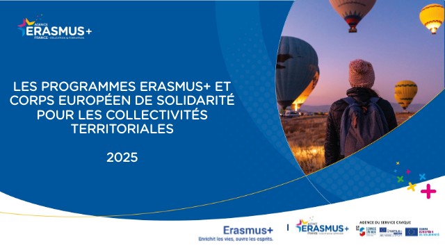 2025_programmes Erasmus+ et CES pour les collectivités territoriales | Genially