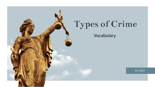 Types of crime | Genially