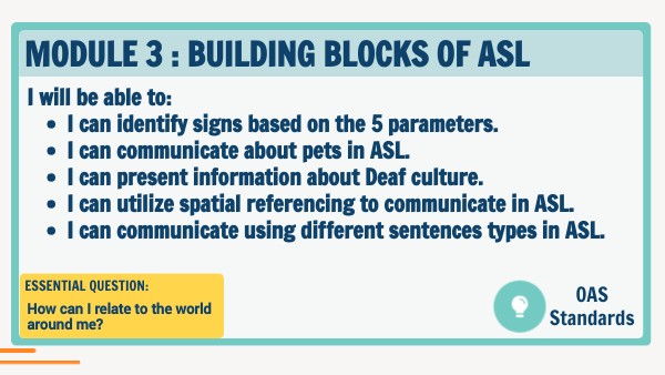 Module 3 Landing Page | Genially