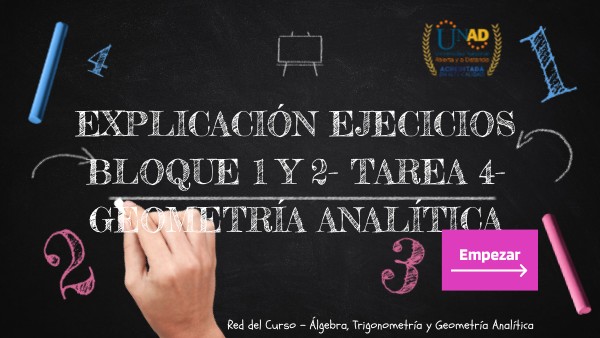 MATERIAL DE APOYO SOLUCIÓN DE EJERCICIOS BLOQUE 1 Y 2- TAREA 3-ATGA | Genially