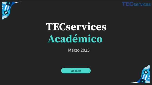 TECservices Abril 2024 | Genially