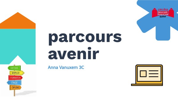 parcours avenir | Genially