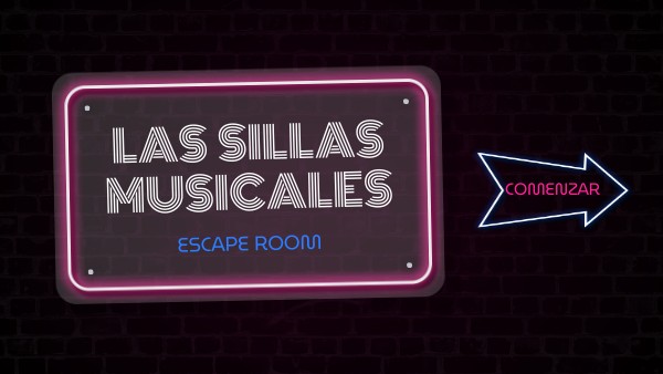 Escape room musical | Genially