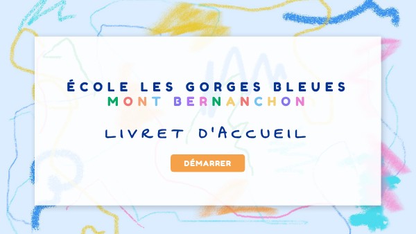 Livret d'accueil | Genially