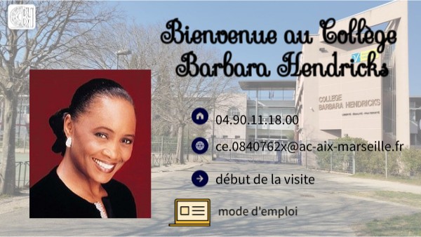 Présentation Collège Barbara Hendricks | Genially