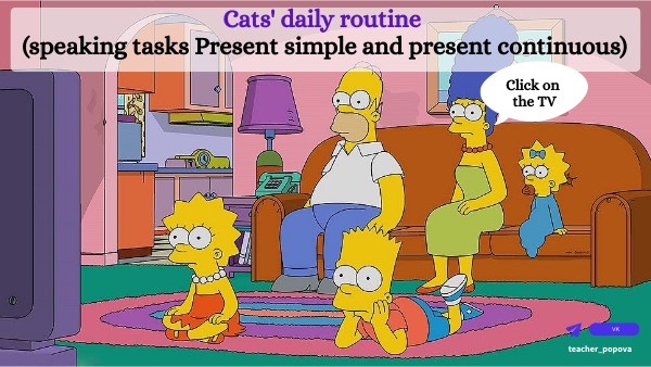 cats daily routine GG1 unit 6 | Genially