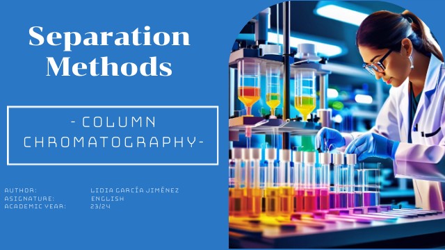 Separation Methods: Column Chromatography | Genially