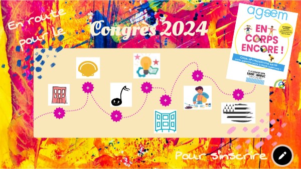 En route pour le congrès 2024 | Genially