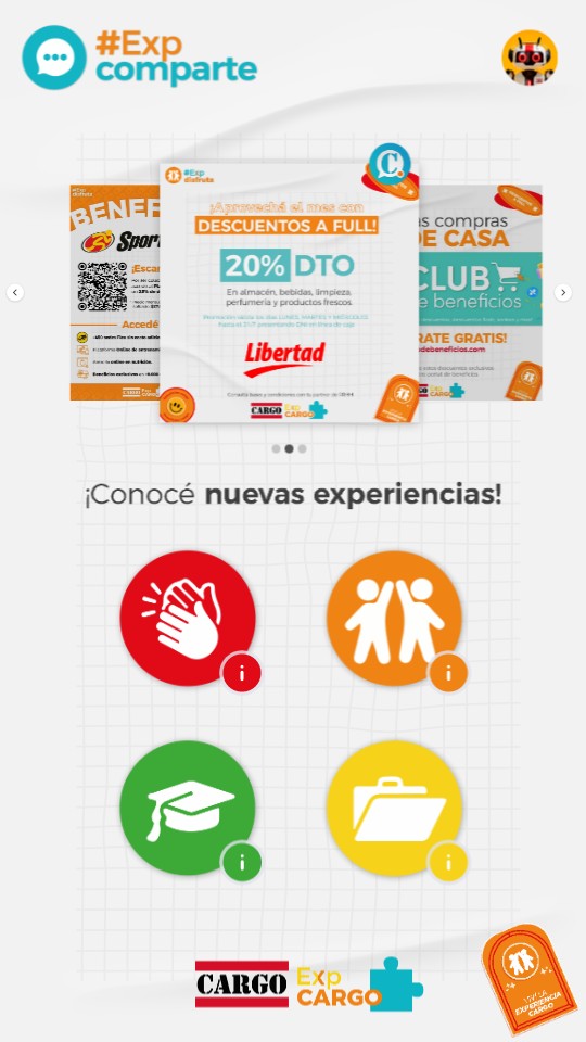 Exp Comparte Grupo Cargo | Genially