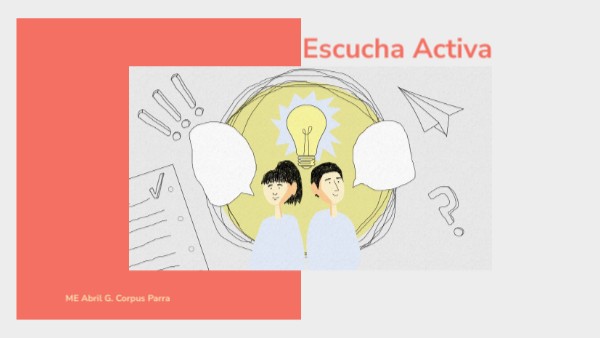 Escucha Activa | Genially