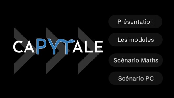 Présentation Capytale