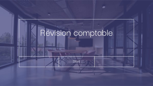 Révisions Principes de base comptable