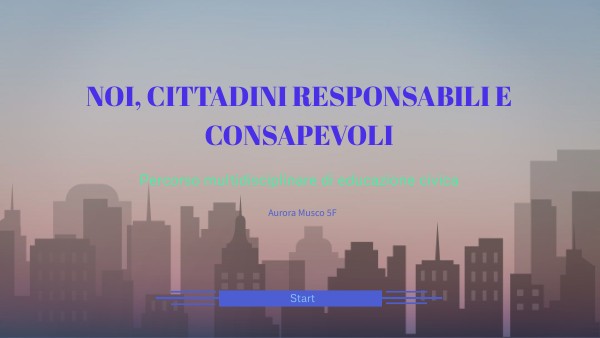 Noi, cittadini responsabili e consap