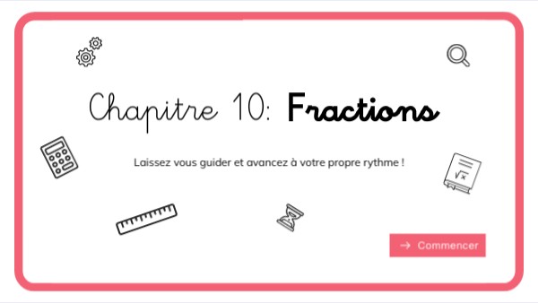 Fractions 6e | Genially