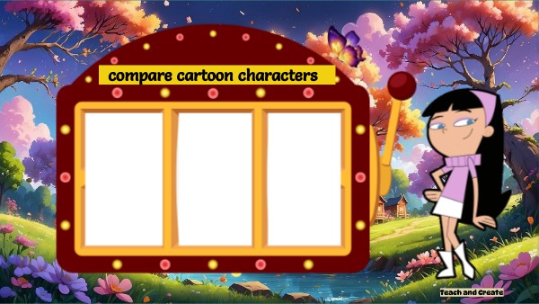jackpot _Compare cartoon characters | Genially