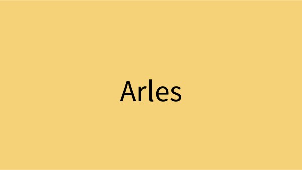Arles | Genially