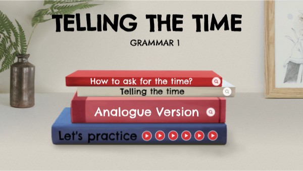 TELLING TIME | Genially