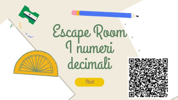 Escape room Numeri Decimali | Genially