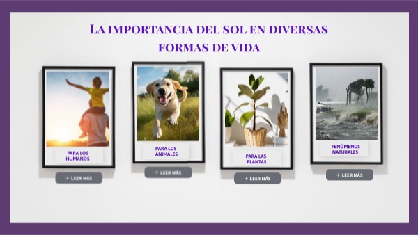 Importancia del sol | Genially