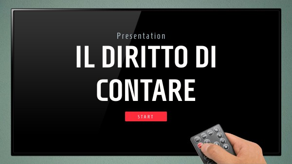 IL DIRITTO DI CONTARE | Genially