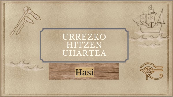 Urrezko hitzen uhartea