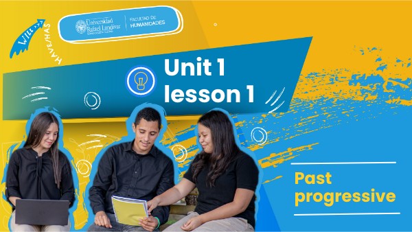 OPCIONAL PAST PROGR Session 1: presentation of the topic: Role models