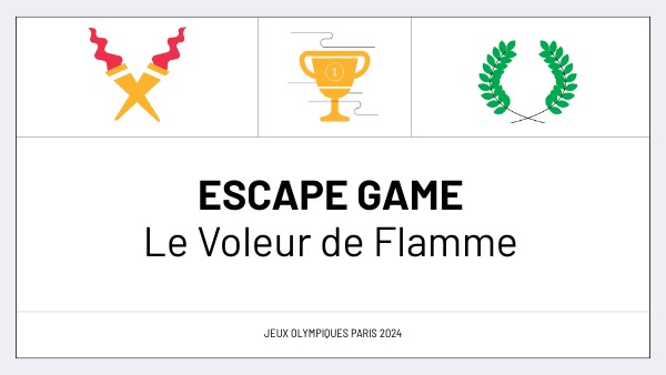 ESCAPE GAME JEUX OLYMPIQUES | Genially