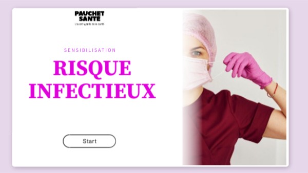 Sensibilisation Risque infectieux | Genially