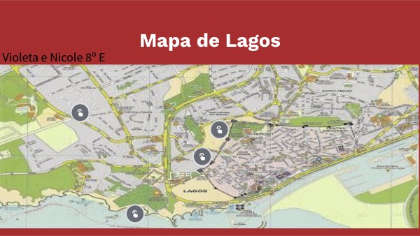 mapa de Lagos
