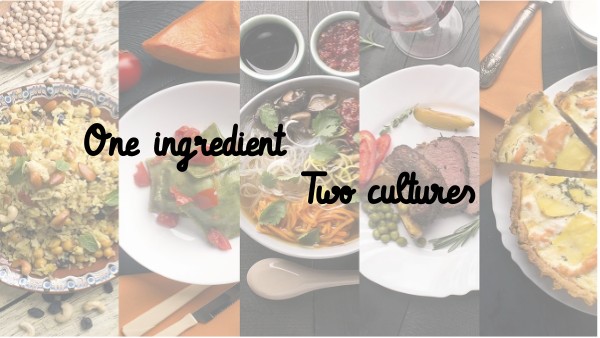 One ingredient, two cultures