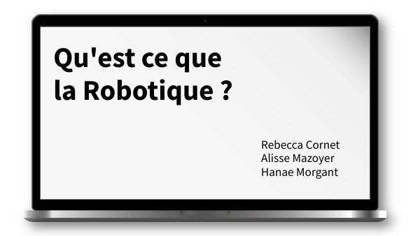 exposer sur la robotique | Genially