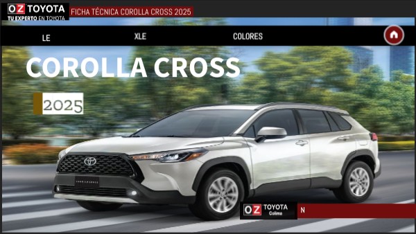 COROLLA CROSS 2025 | Genially