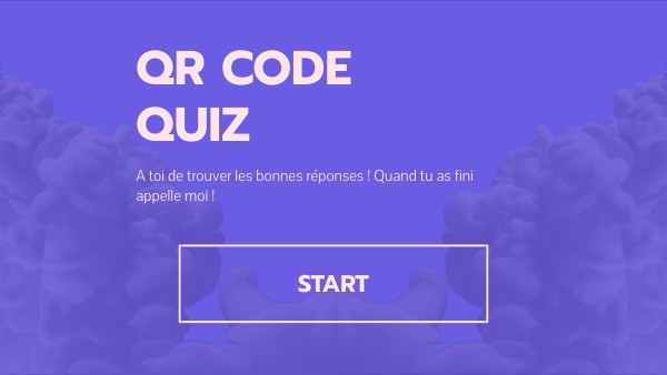 Quiz qr code Leçon 1