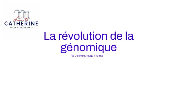 ORAL DE BREVET Juliette Snuggs-Thomas