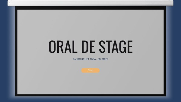 Oral de stage