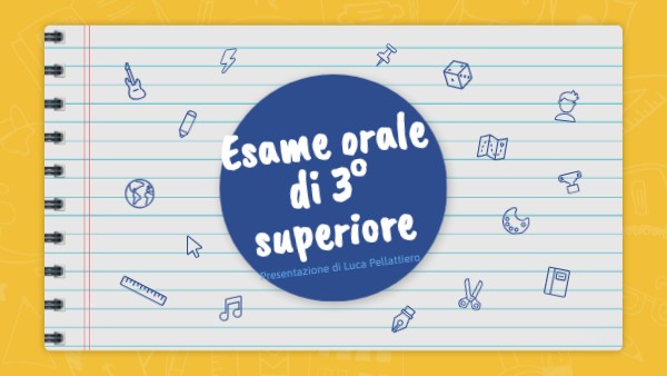 Esame di 3a superiore | Genially