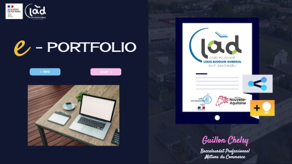 E PORTFOLIO Chelsy Guillon | Genially
