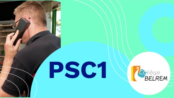 Cours de PSC1 - Collège Belrem | Genially