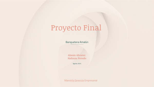 Proyecto Final | Genially