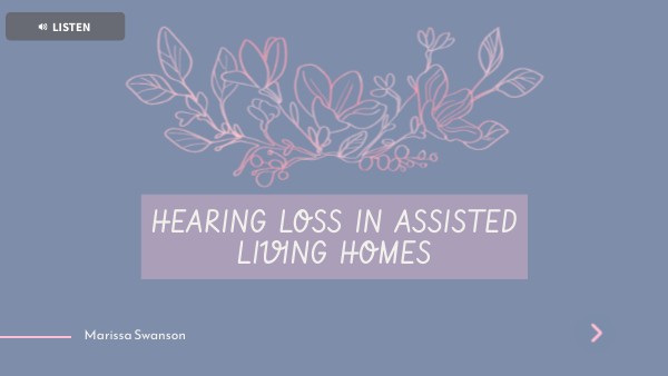 HL in assited living homes | Genially