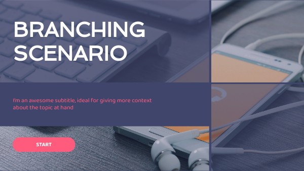 Branching scenario iii