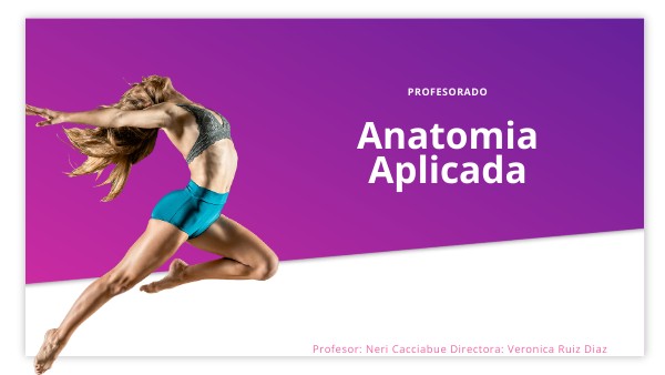 anatomia aplicada al baile | Genially