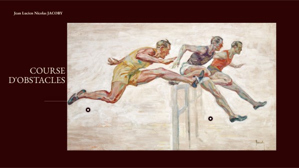 Chef-d'oeuvre interactif - Course d'obstacles de Jean Lucien Jacoby